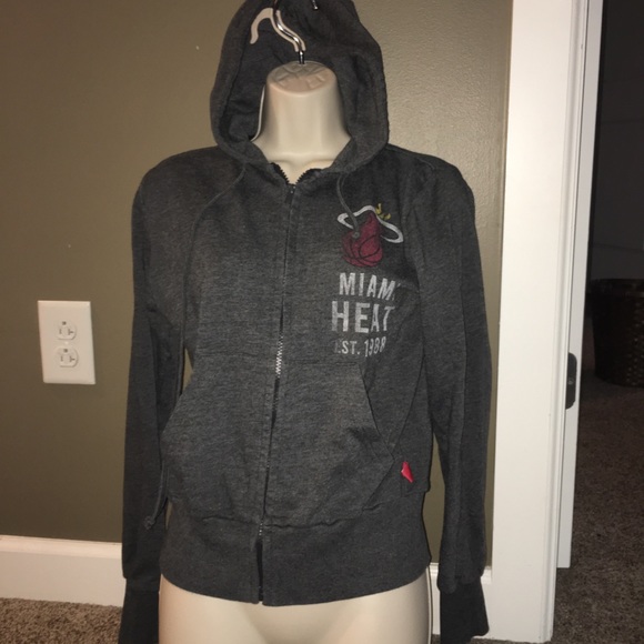 Sweaters | Miami Heat Full Zip Hoodie | Poshmark